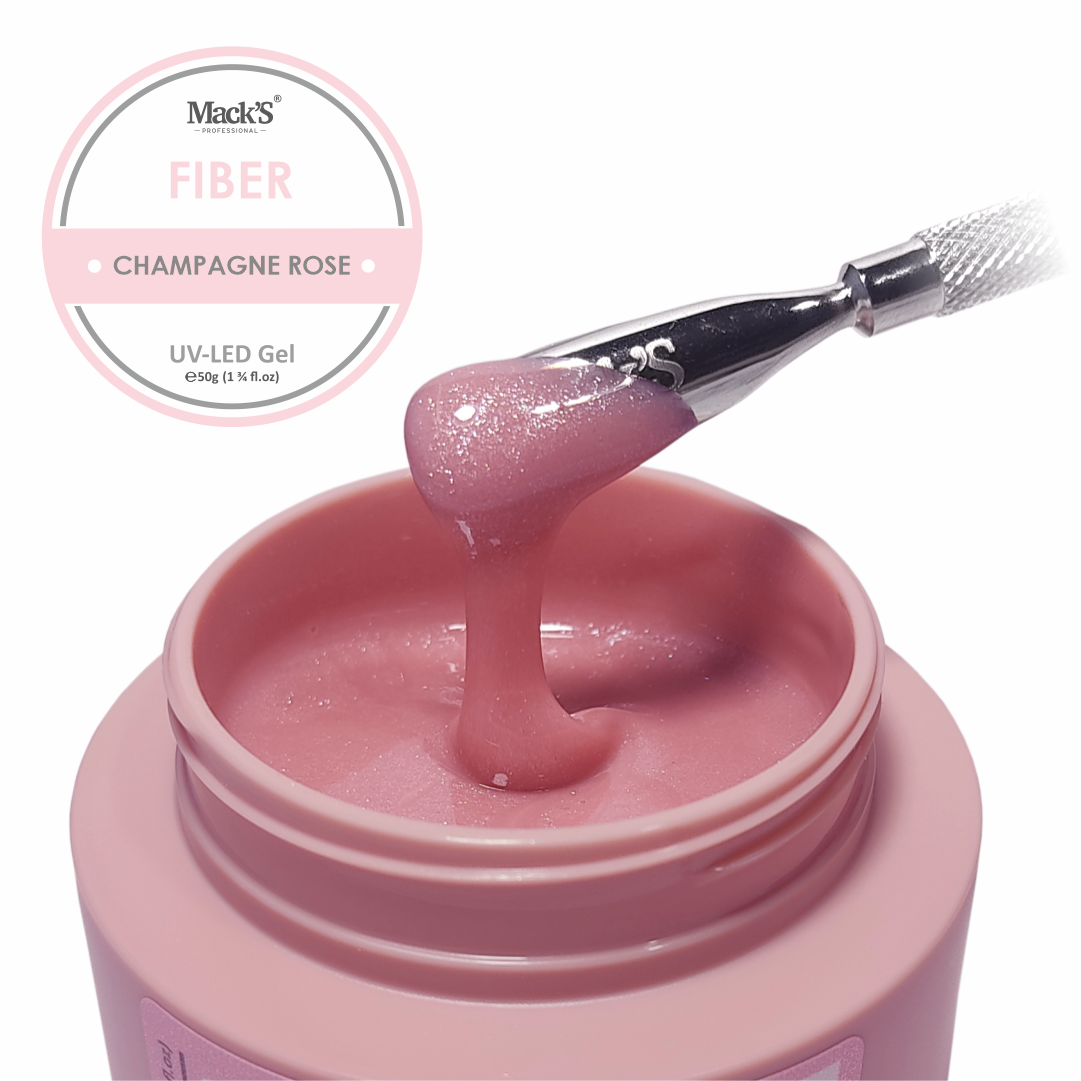 Mack's Professional Fiber Champagne Rose, 50 g – danabeautyshop